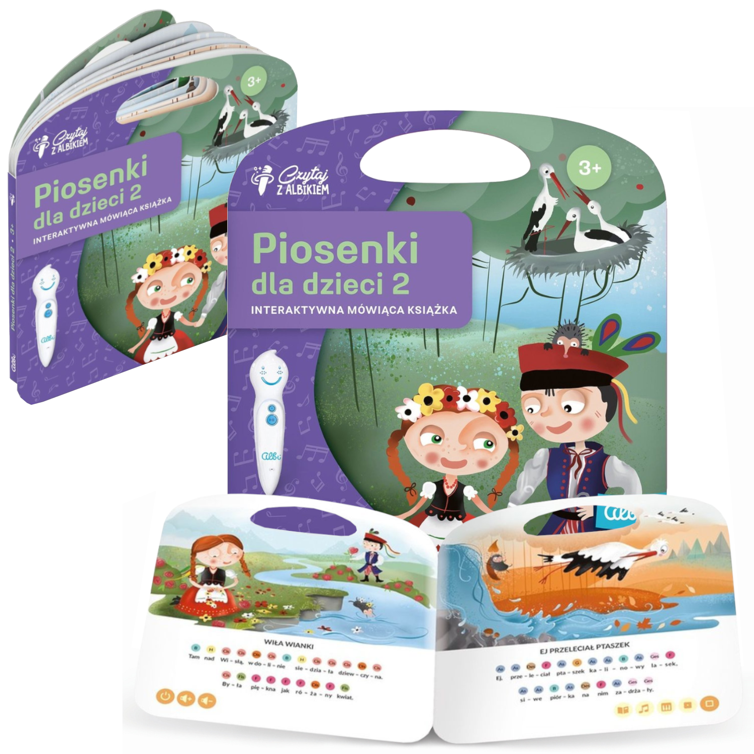 CZYTAJ Z ALBIKIEM PIOSENKI DLA DZIECI 2 INTERAKTYWNA KSIĄŻKA ALBIK ...