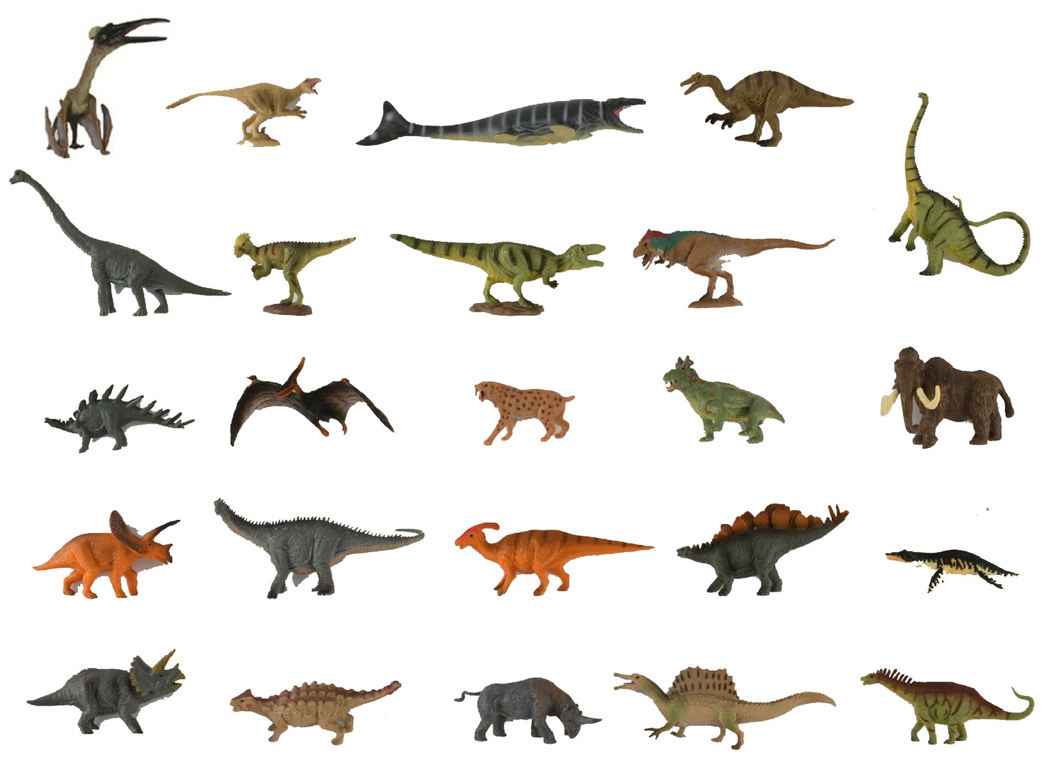 DINOZAURY KALENDARZ ADWENTOWY FIGURKI COLLECTA 1800240666 - sklep ...