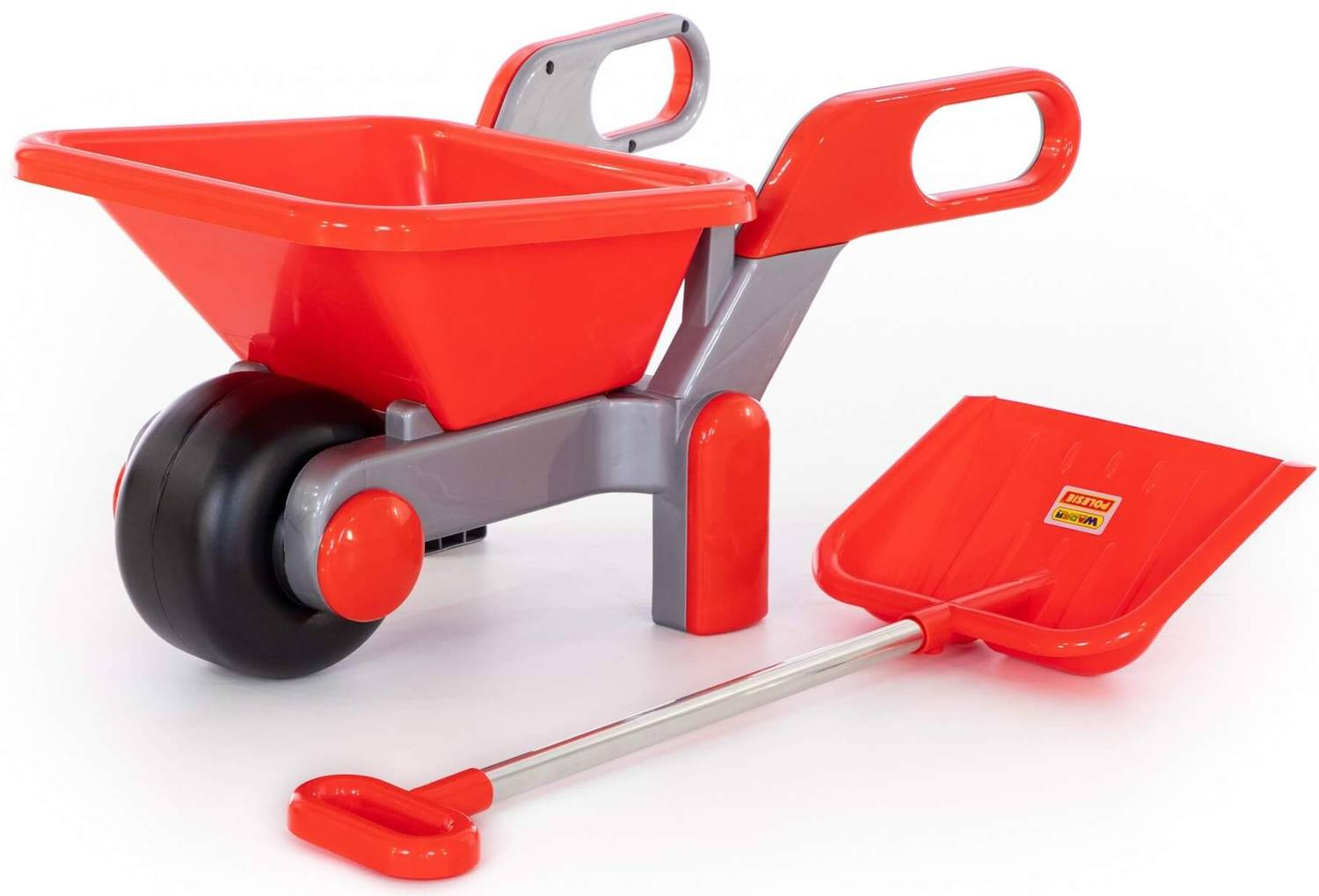 DUŻA BETONIARKA + TACZKA ZESTAW MURARZA POLESIE 1800241848 - sklep ...