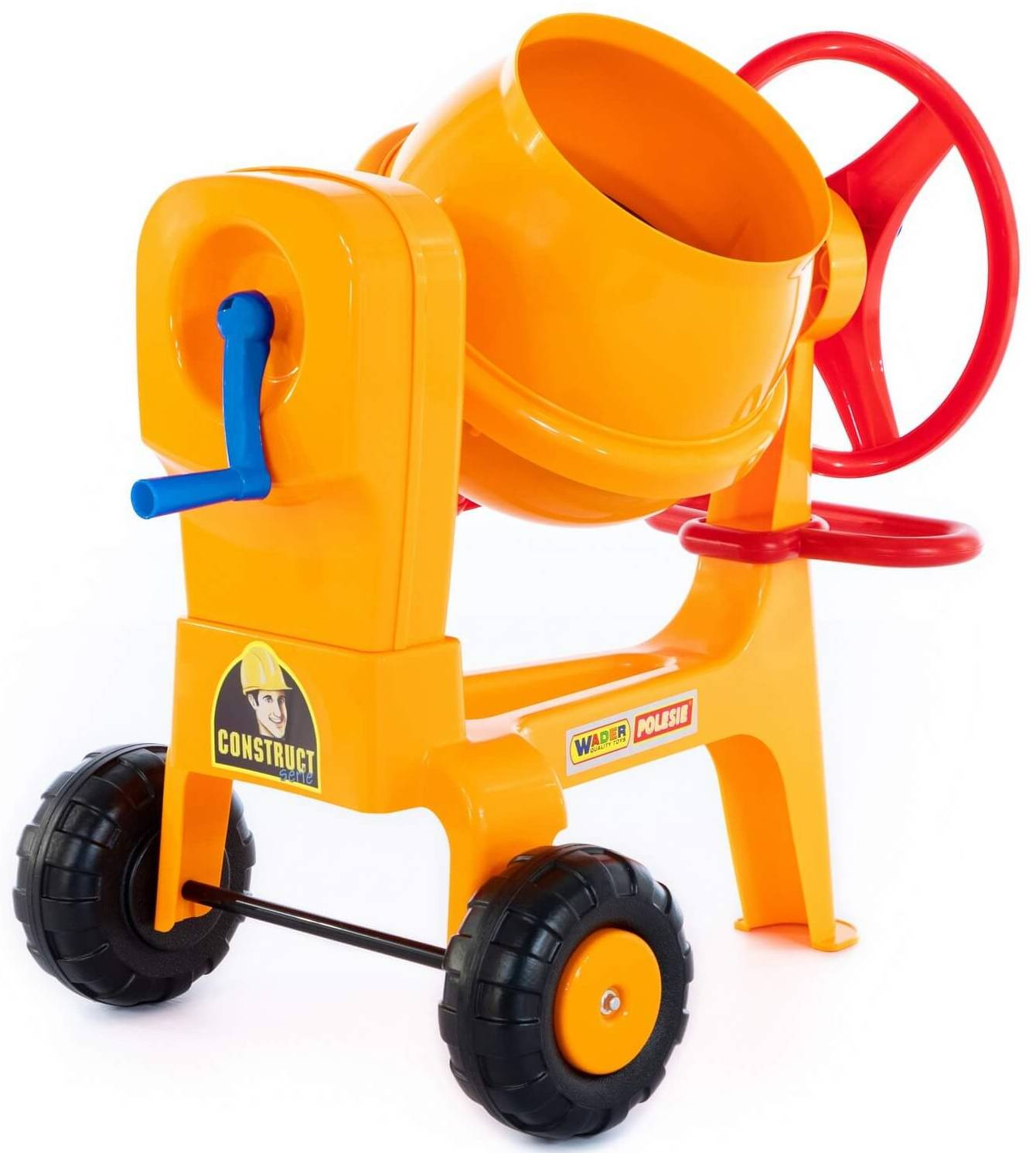 DUŻA BETONIARKA + TACZKA ZESTAW MURARZA POLESIE 1800241848 - sklep ...