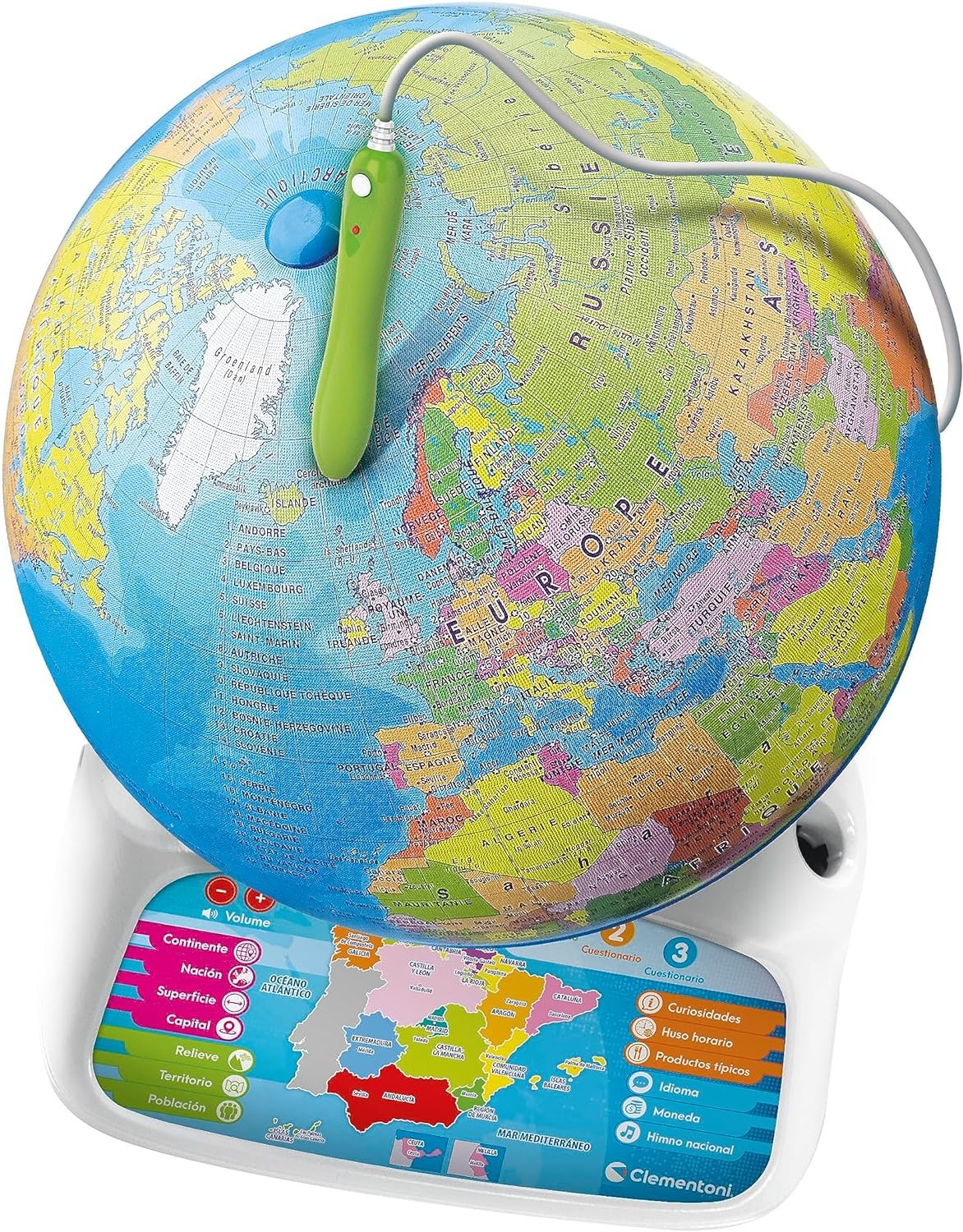 GLOBUS INTERAKTYWNY EDUGLOBUS APLIKACJA CLEMENTONI 1800242278 - sklep internetowy ToysPlanet.pl