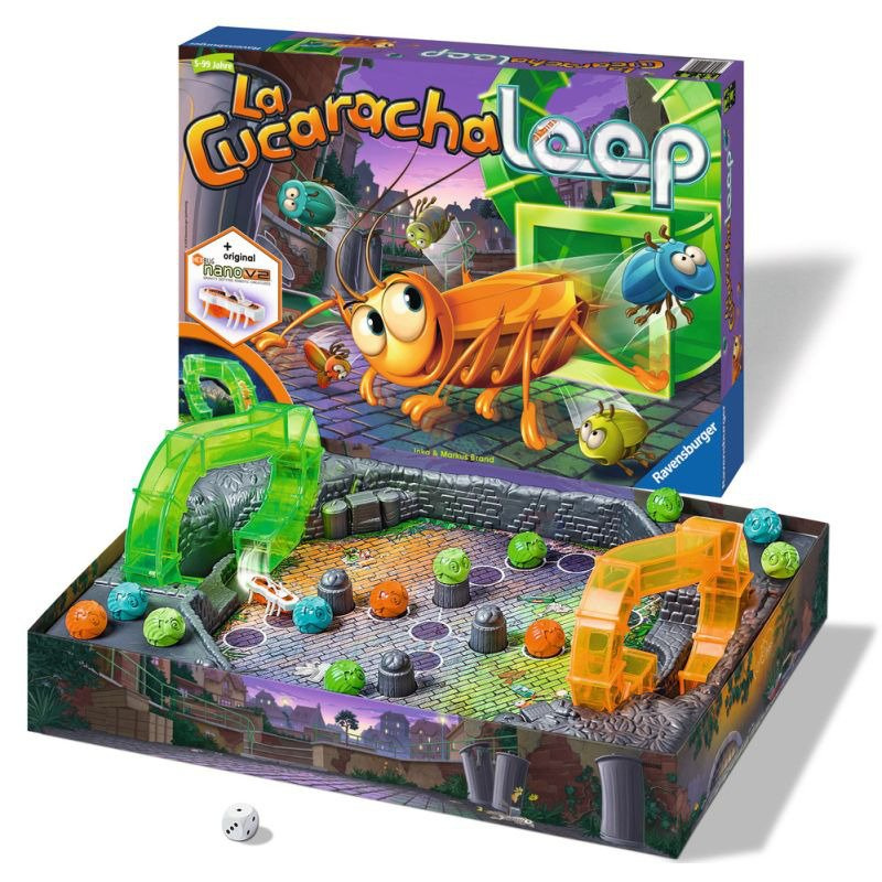 Gra LA CUCARACHA LOOP łap robala HEXBUG kukaracza 1800223264 - sklep ...