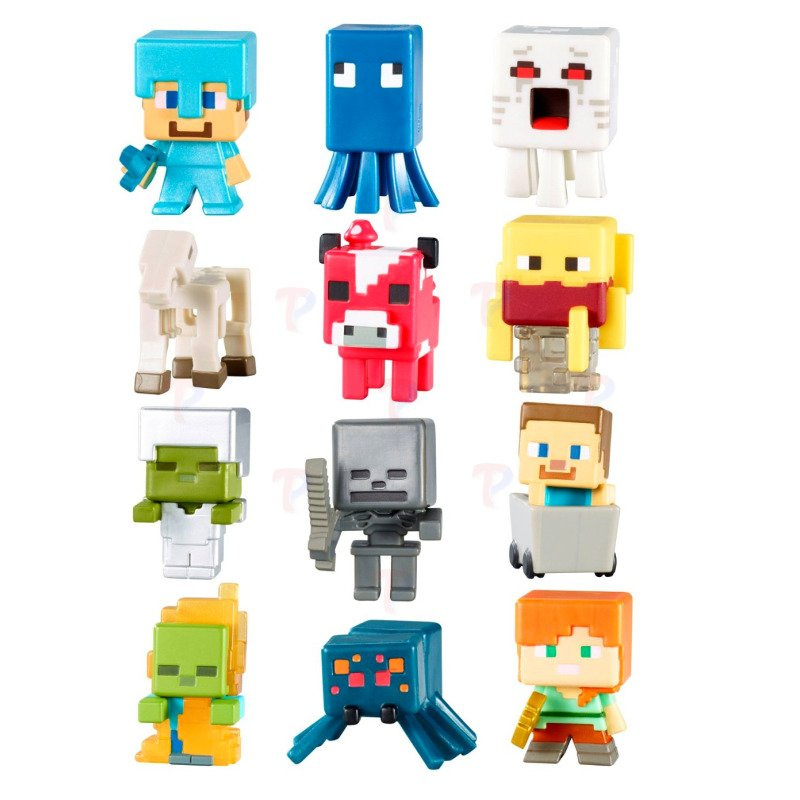 MINECRAFT MINI FIGURKA SERIA 3 Figurki MATTEL 1800224198 - sklep ...