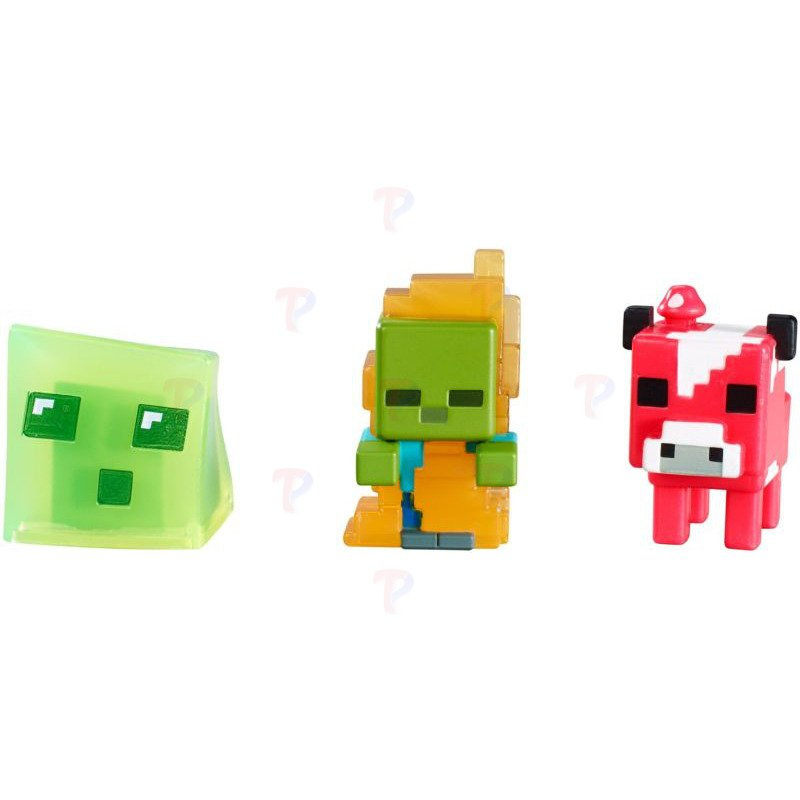 MINECRAFT MINI FIGURKI Zestaw TRZYPAK Mattel S3 1800223987 - sklep ...